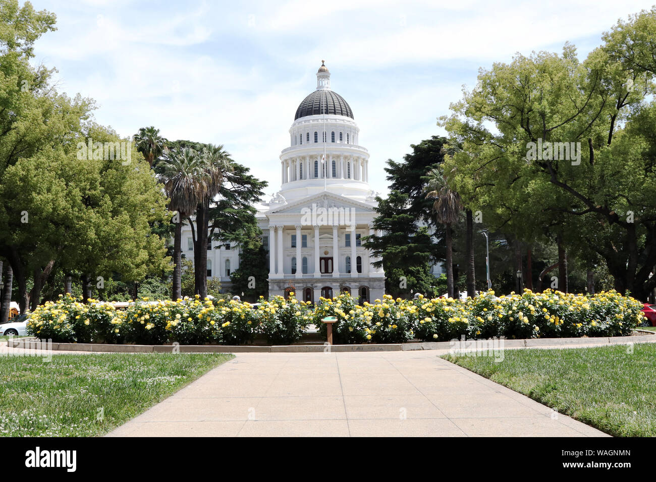 Views of the California State Capital Building Stock Photo - Alamy