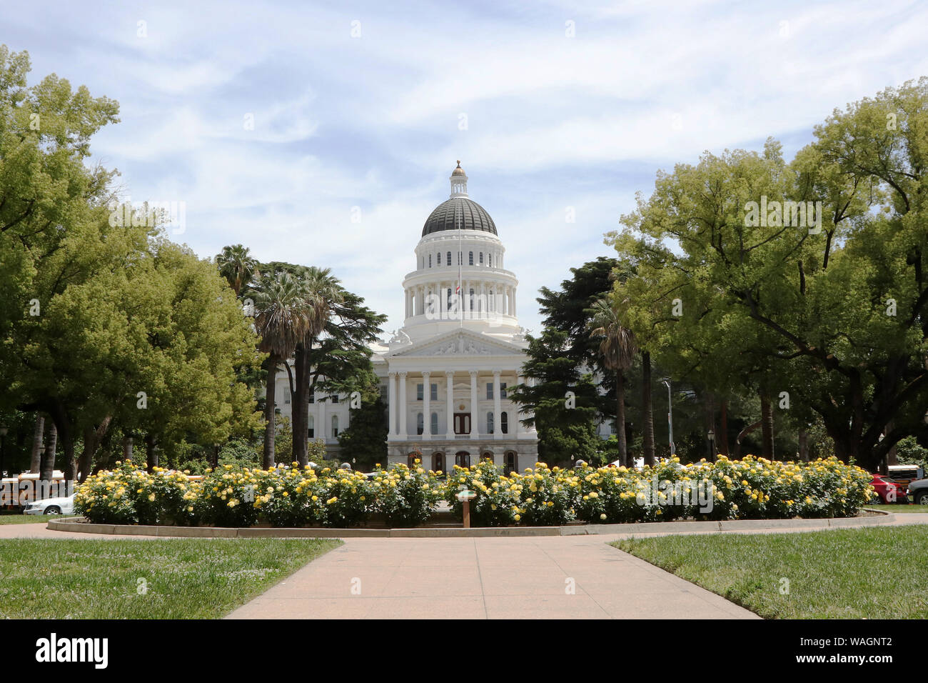 Views of the California State Capital Building Stock Photo - Alamy