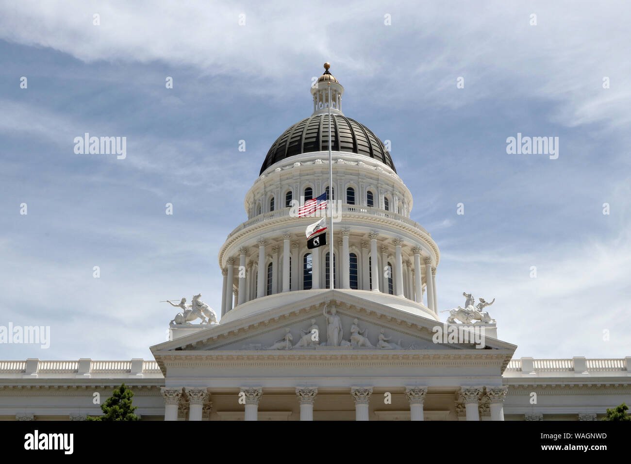 Views of the California State Capital Building Stock Photo - Alamy