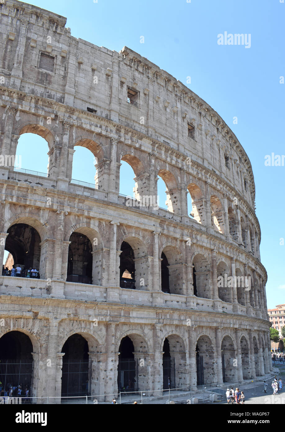 Coliseu of Rome, Flavio Amphitheater, in Rome Italy Stock Photo - Alamy