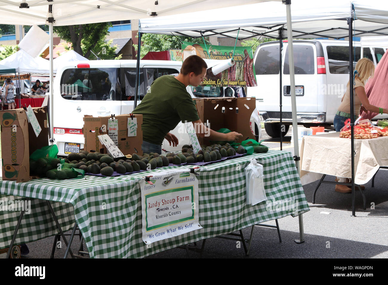 California farmer market hi-res stock photography and images - Alamy