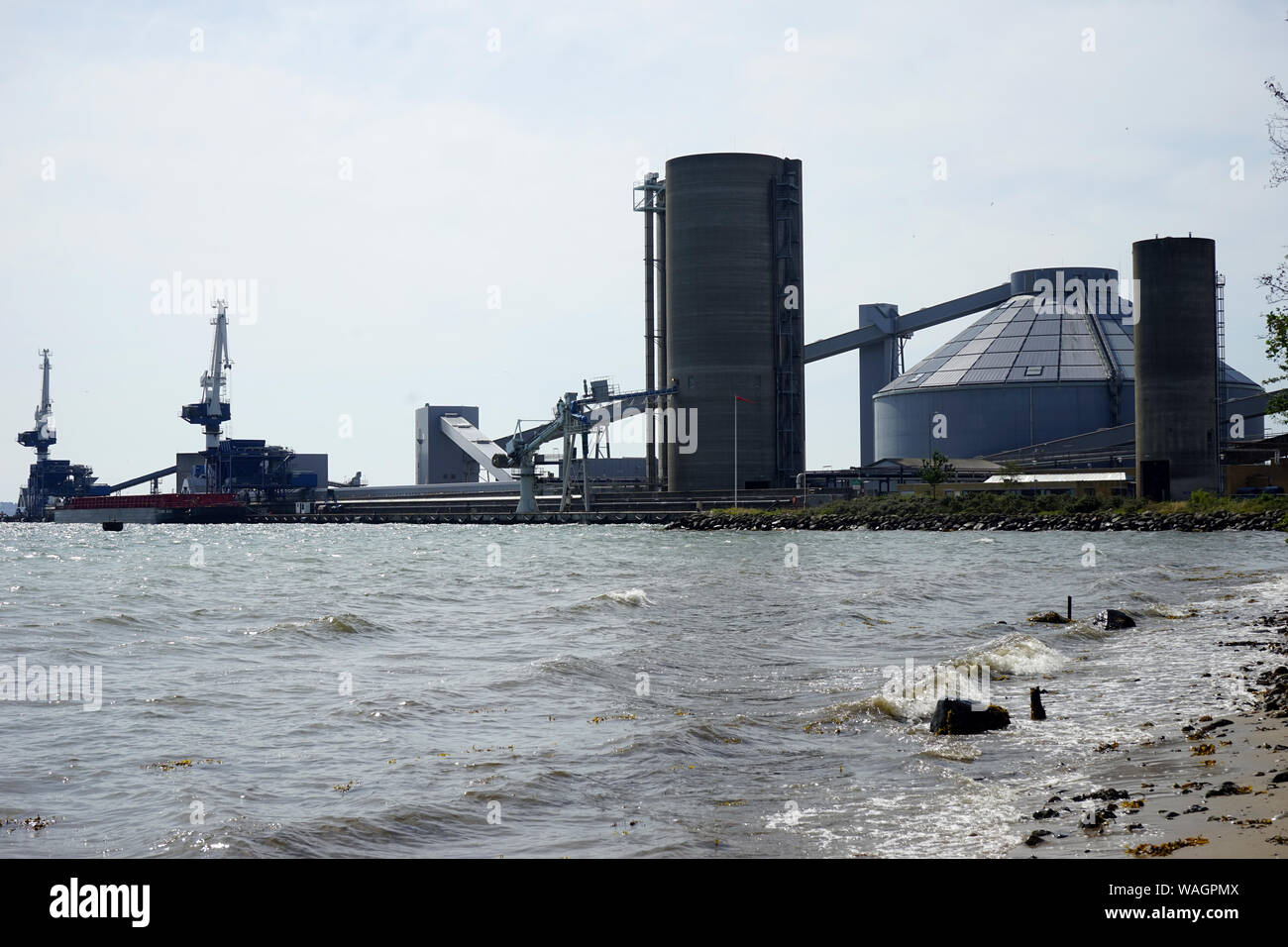 RONDE, DENMARK - CIRCA JULY 2019 Studstru power station Stock Photo - Alamy