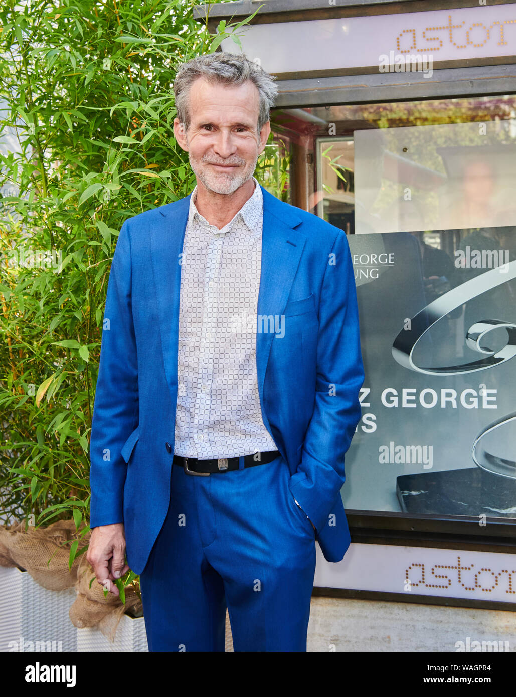 Berlin, Germany. 19th Aug, 2019. Actor Ulrich Matthes comes to the ...