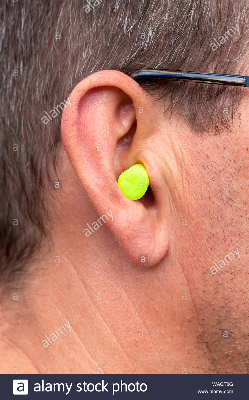 Earplug High Resolution Stock Photography and Images - Alamy