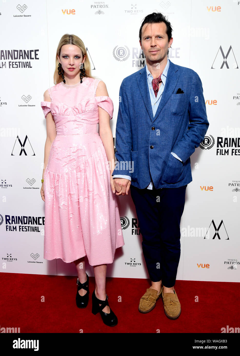 Greta Bellamacina and Robert Montgomery attending the Raindance Film ...