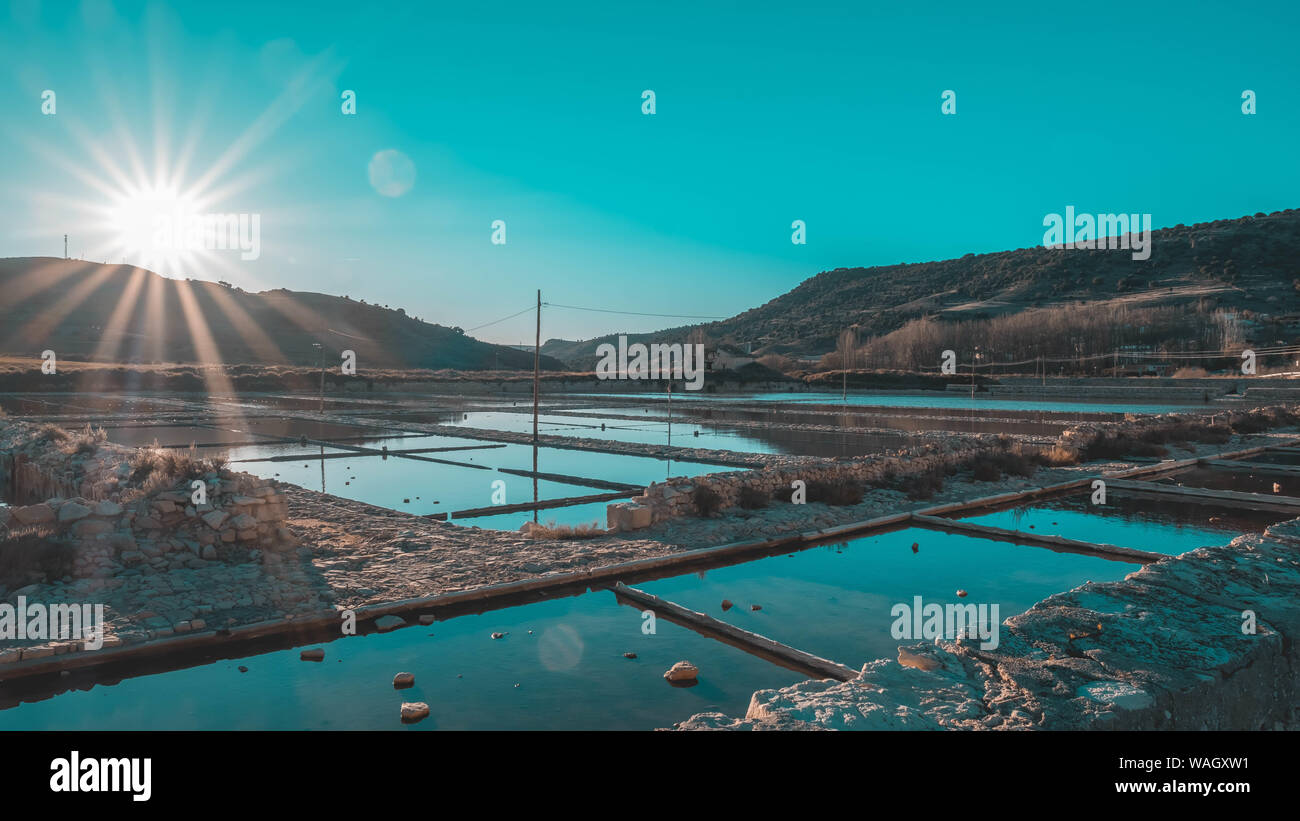 Salt pools hi-res stock photography and images - Alamy