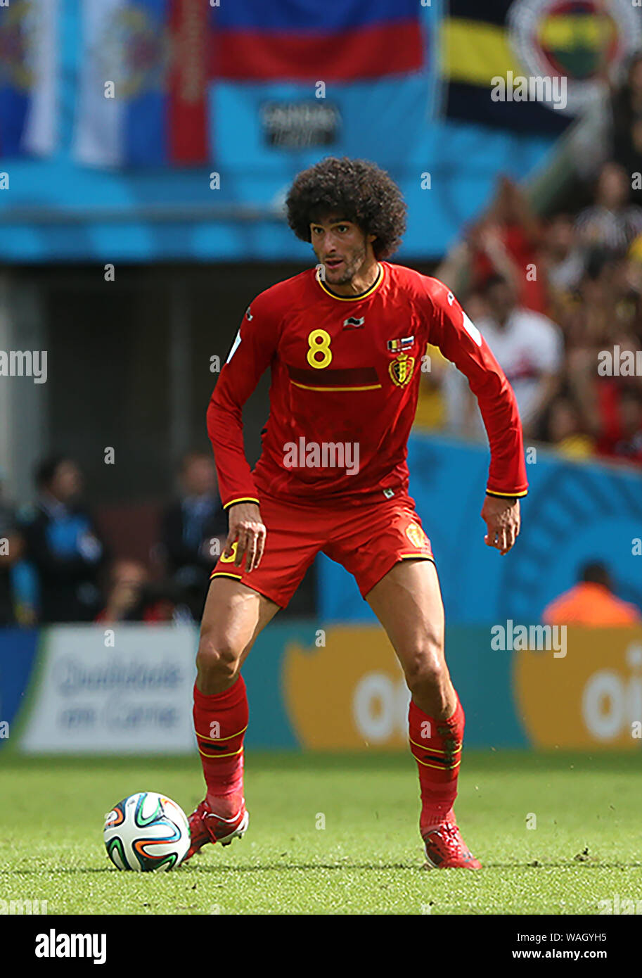 Soccer stadium during play hi-res stock photography and images - Alamy
