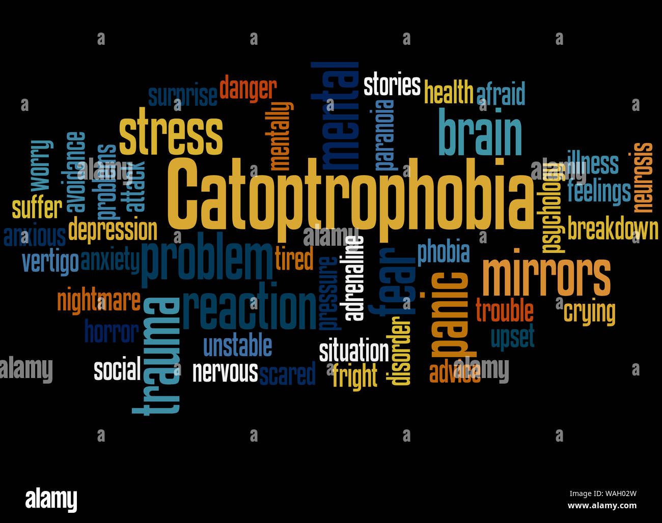 Catoptrophobia fear mirrors hi-res stock photography and images - Alamy