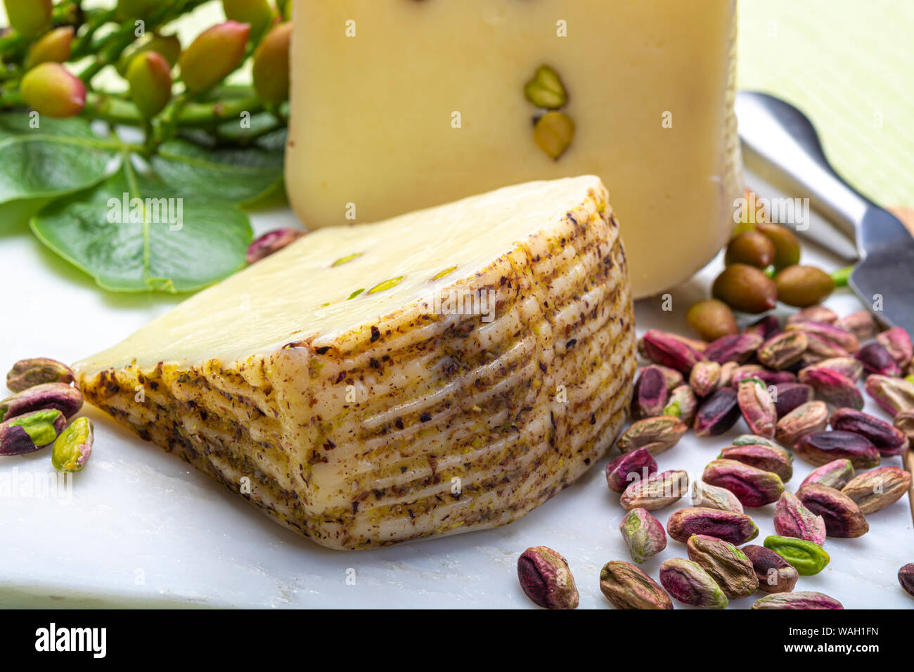 Cheese collection, Italian provolone or provola cheese made in Sicily ...