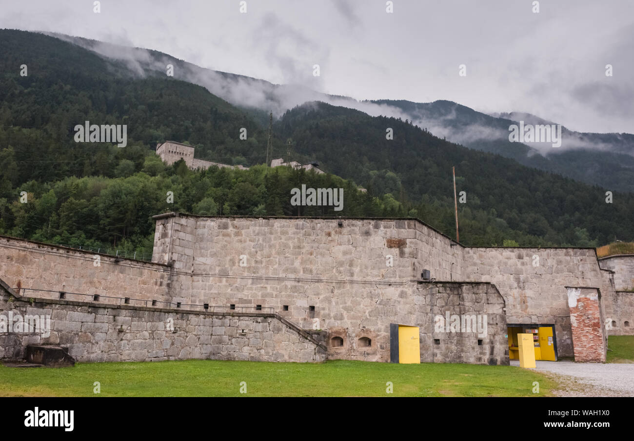 Fortezza Fort in South Tyrol, Italy Stock Photo - Alamy