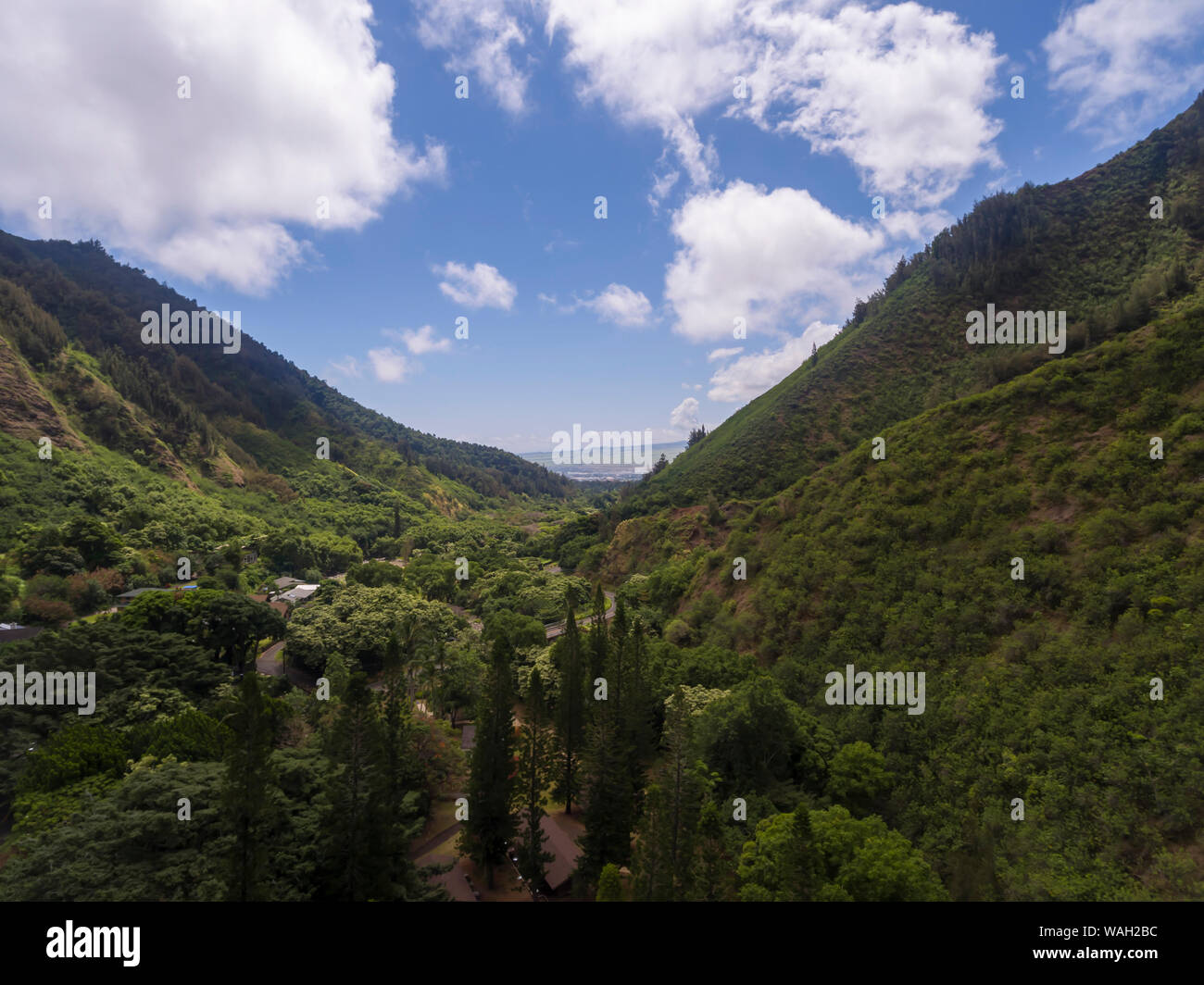 Aerial birds eye view iao hi-res stock photography and images - Alamy