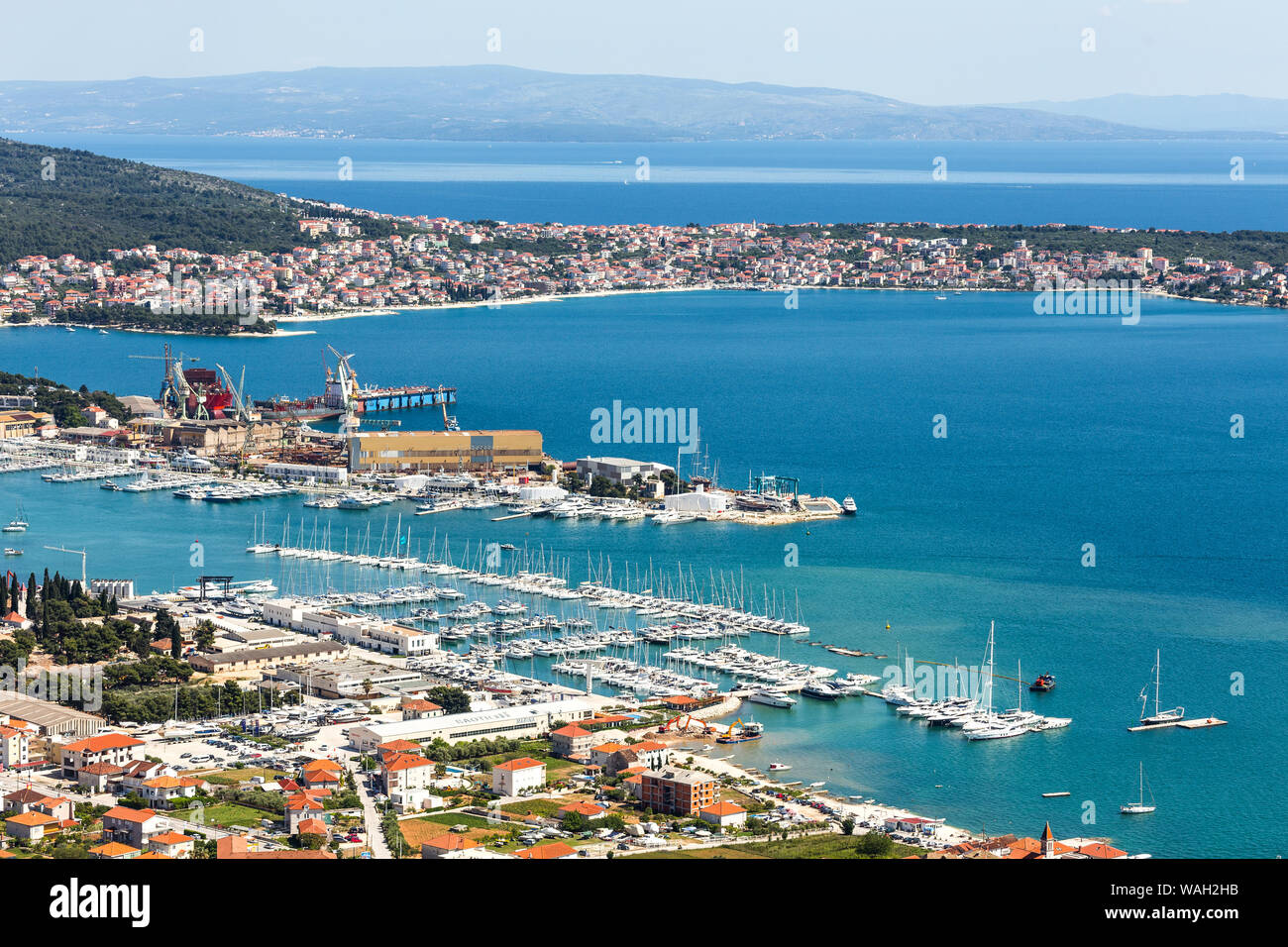 Trogir overview hi-res stock photography and images - Alamy