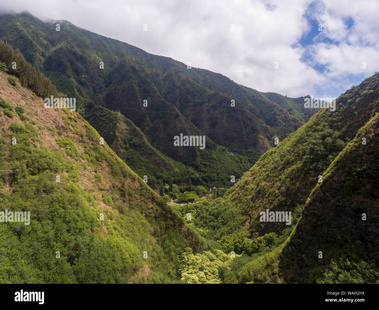 Aerial birds eye view iao hi-res stock photography and images - Alamy