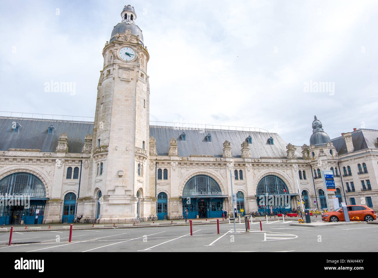 La Rochelle, France - May 08, 2019: Gare de La Rochelle is the main ...