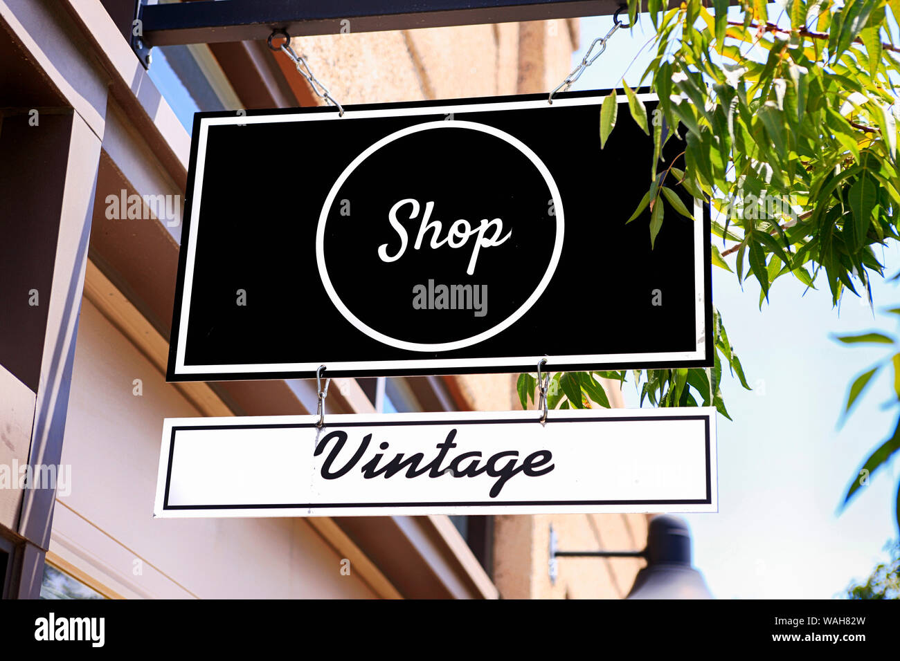Shop Vintage overhead signs in downtown Tucson AZ Stock Photo - Alamy