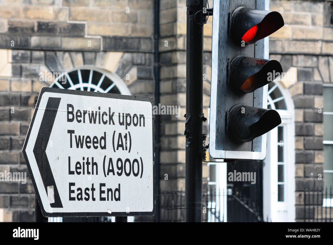 Everyday life in Edinburgh a place of interest for the visitor with ...
