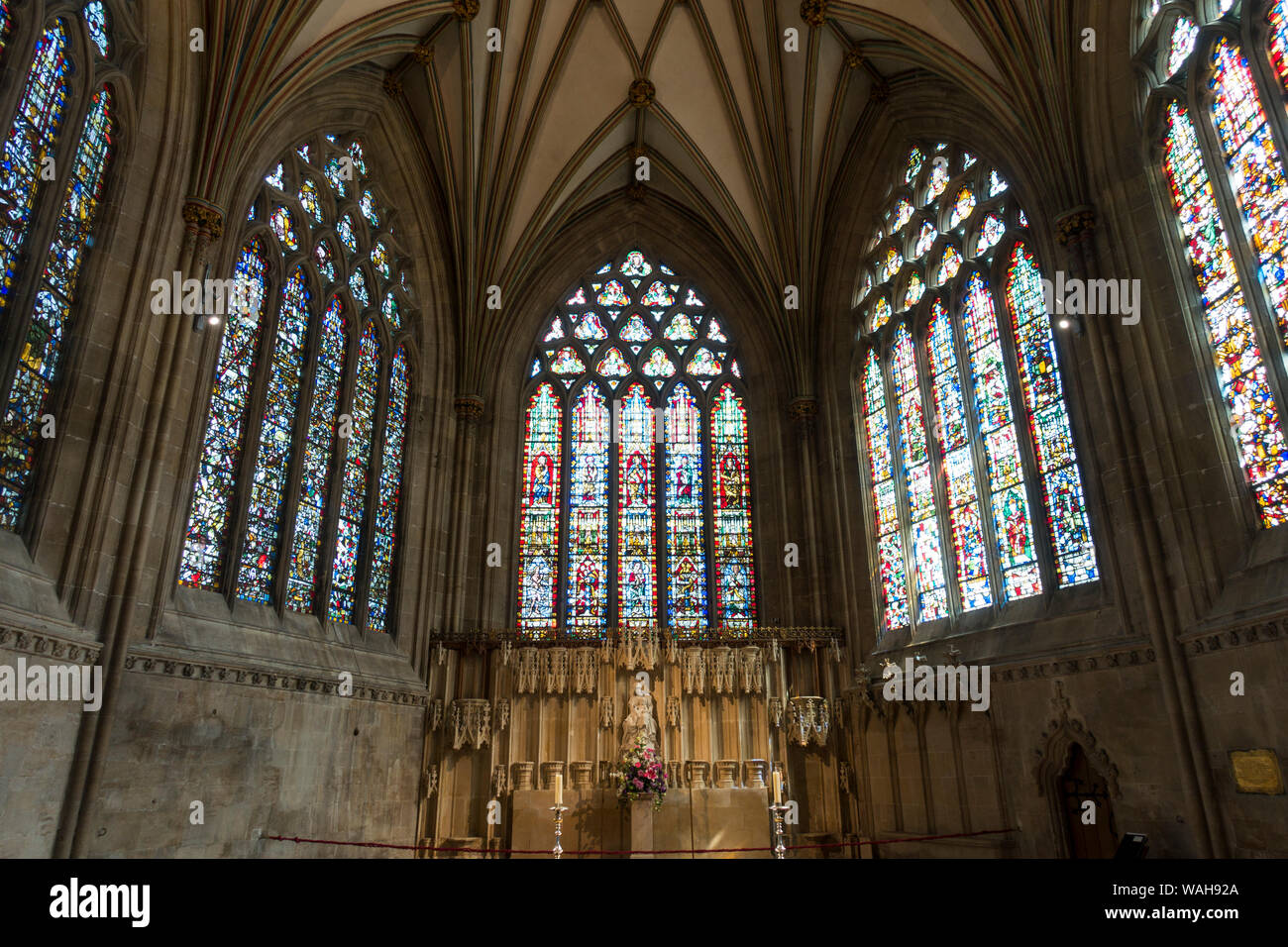 Wells Cathedral Interior,Wells, Somerset,England, UK Stock Photo - Alamy