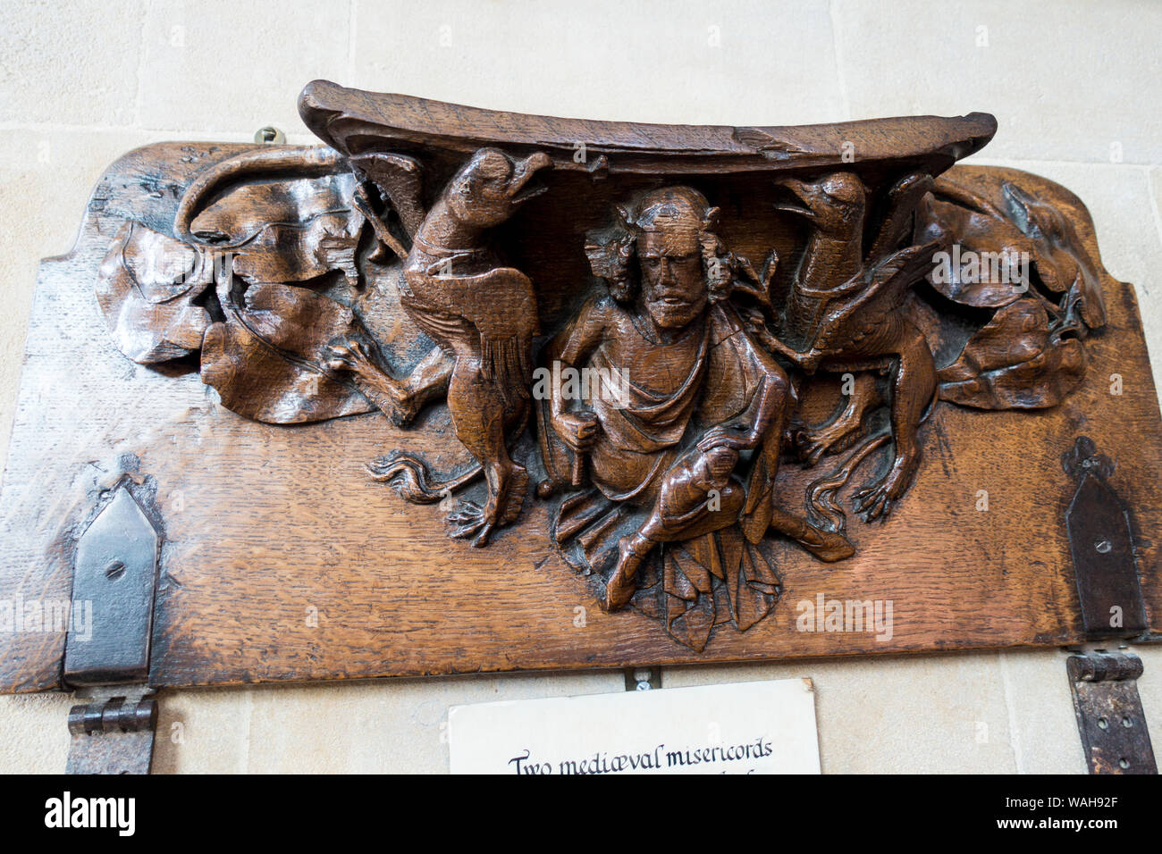 Medieval misericord hi-res stock photography and images - Alamy
