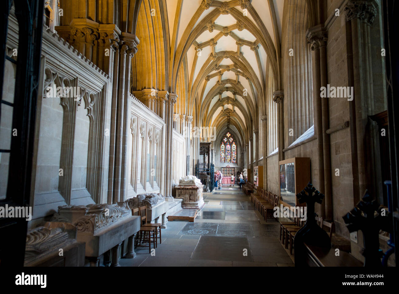 Wells Cathedral Interior,Wells, Somerset,England, UK Stock Photo - Alamy