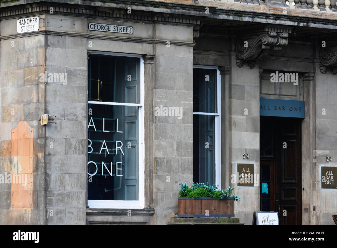 Everyday life in Edinburgh a place of interest for the visitor with ...