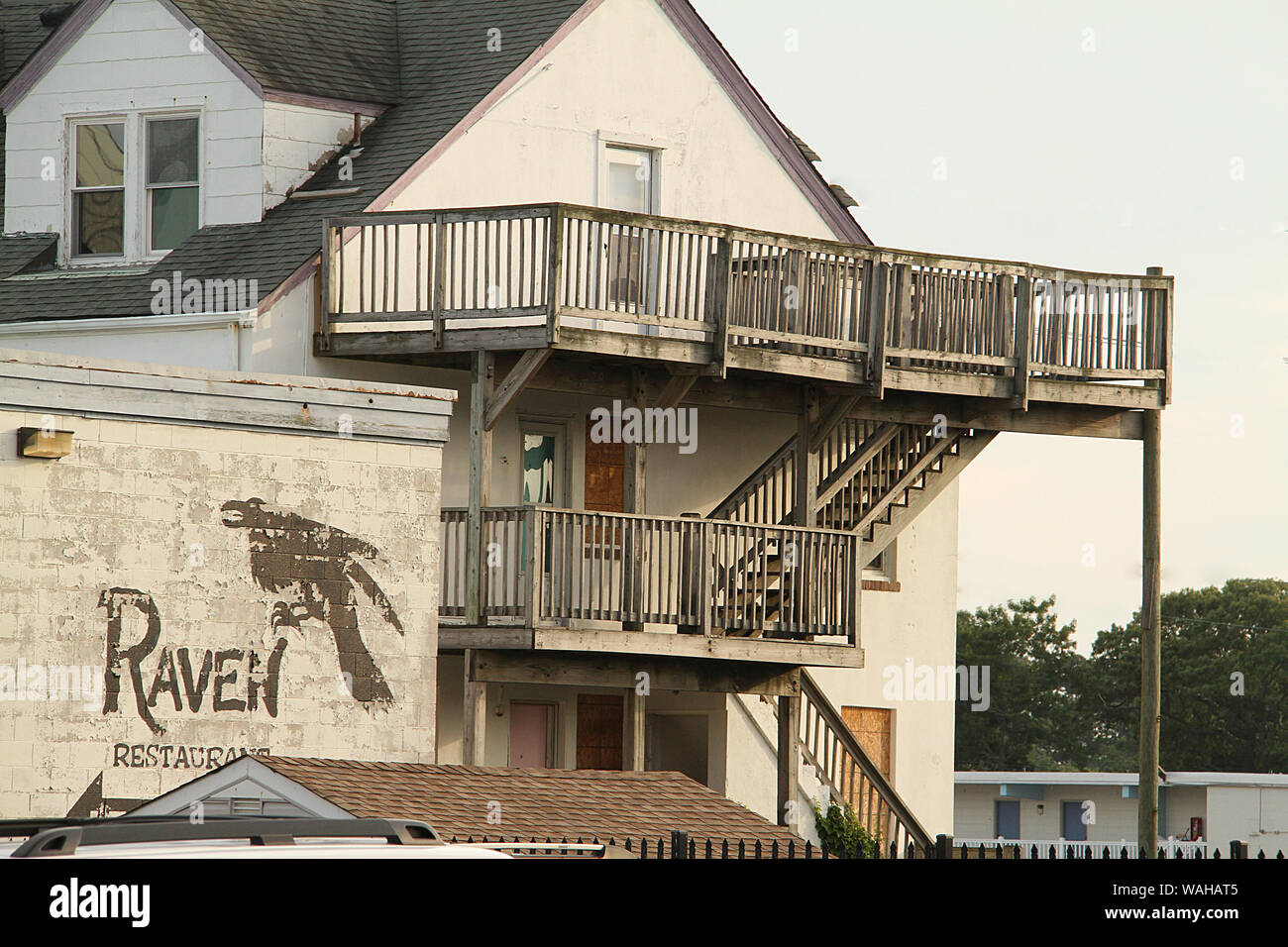 Large multi-leveled building in Virginia Beach next to the Raven ...