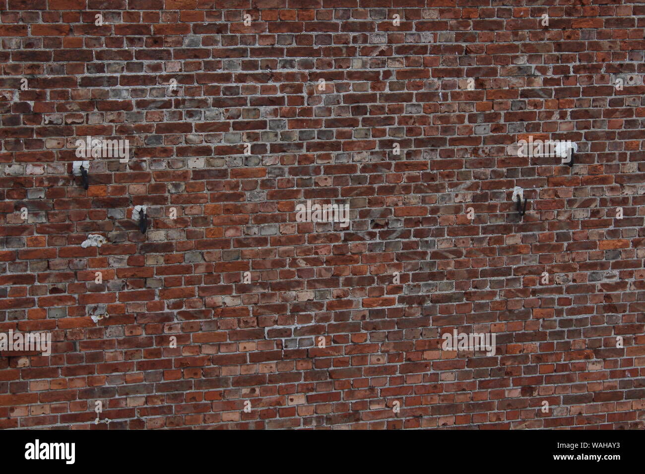 Blurred with resin brick wall background. Texture of contaminated brick ...