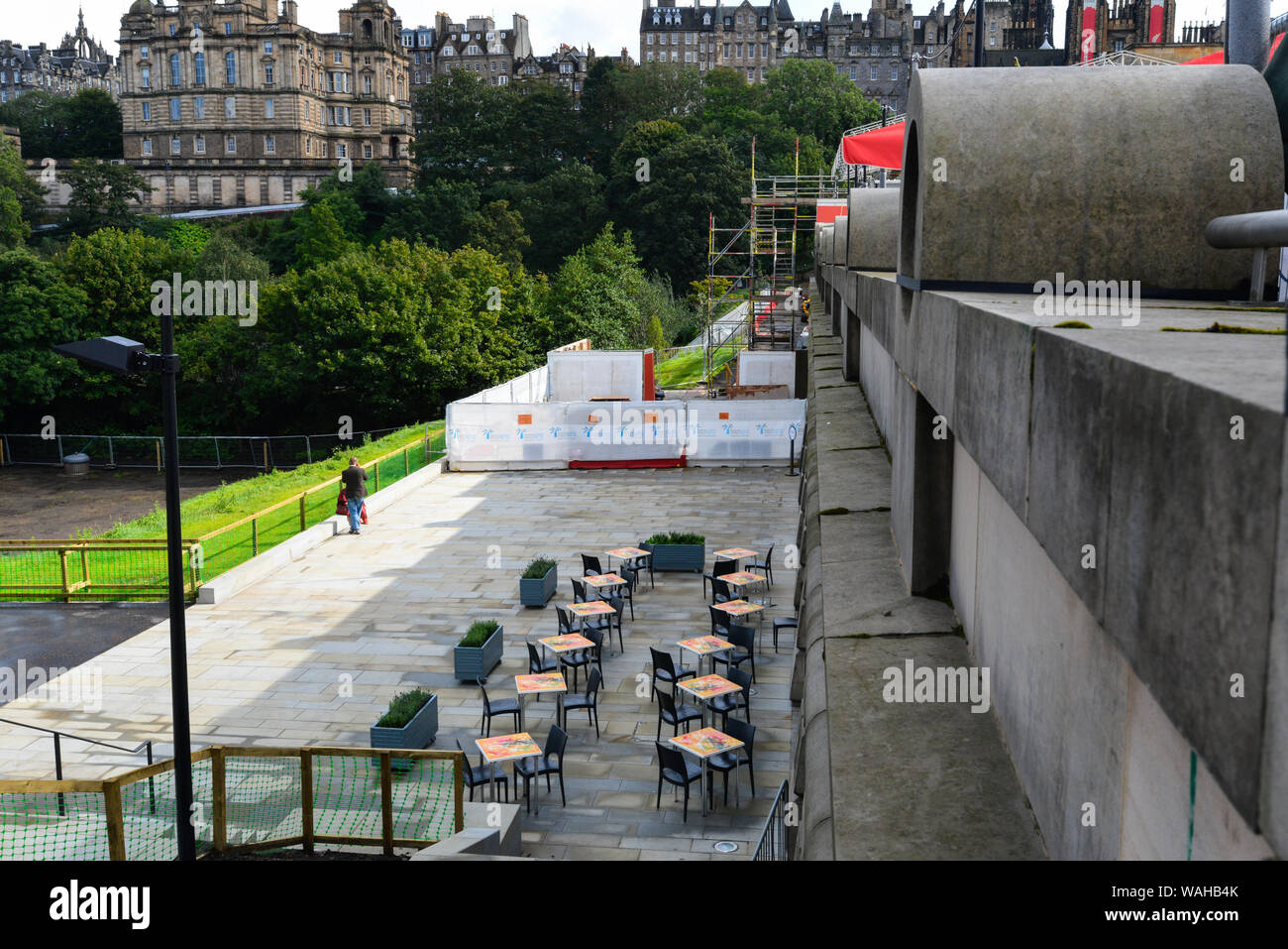 Everyday life in Edinburgh a place of interest for the visitor with ...