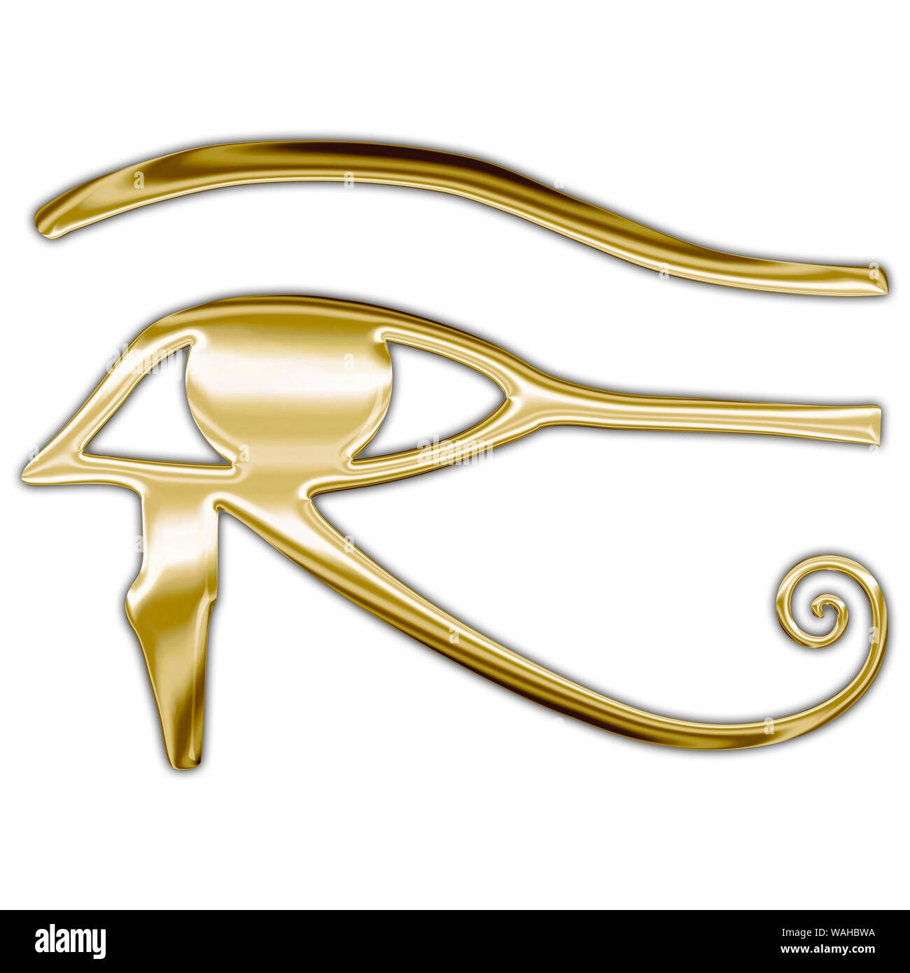 Statue horus ancient egyptian Cut Out Stock Images & Pictures - Alamy