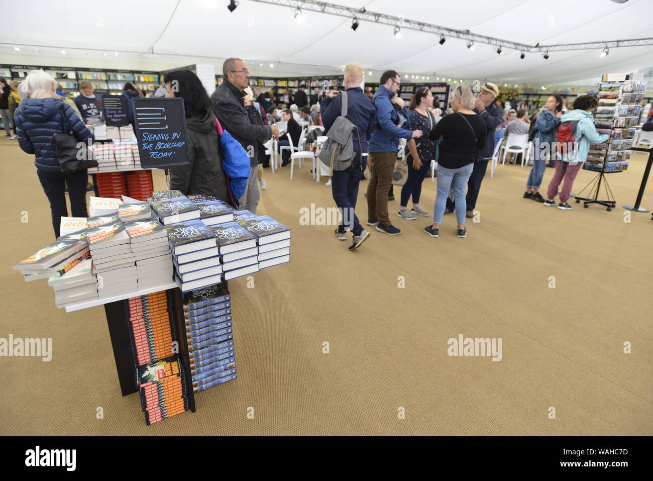 The Edinburgh international book Festival 2019 Stock Photo - Alamy