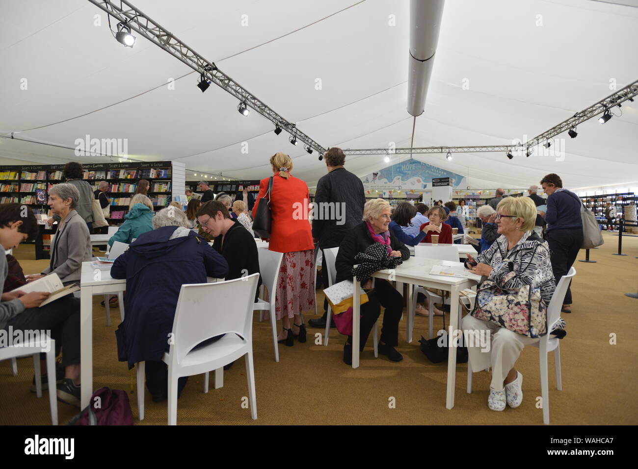 The Edinburgh international book Festival 2019 Stock Photo - Alamy
