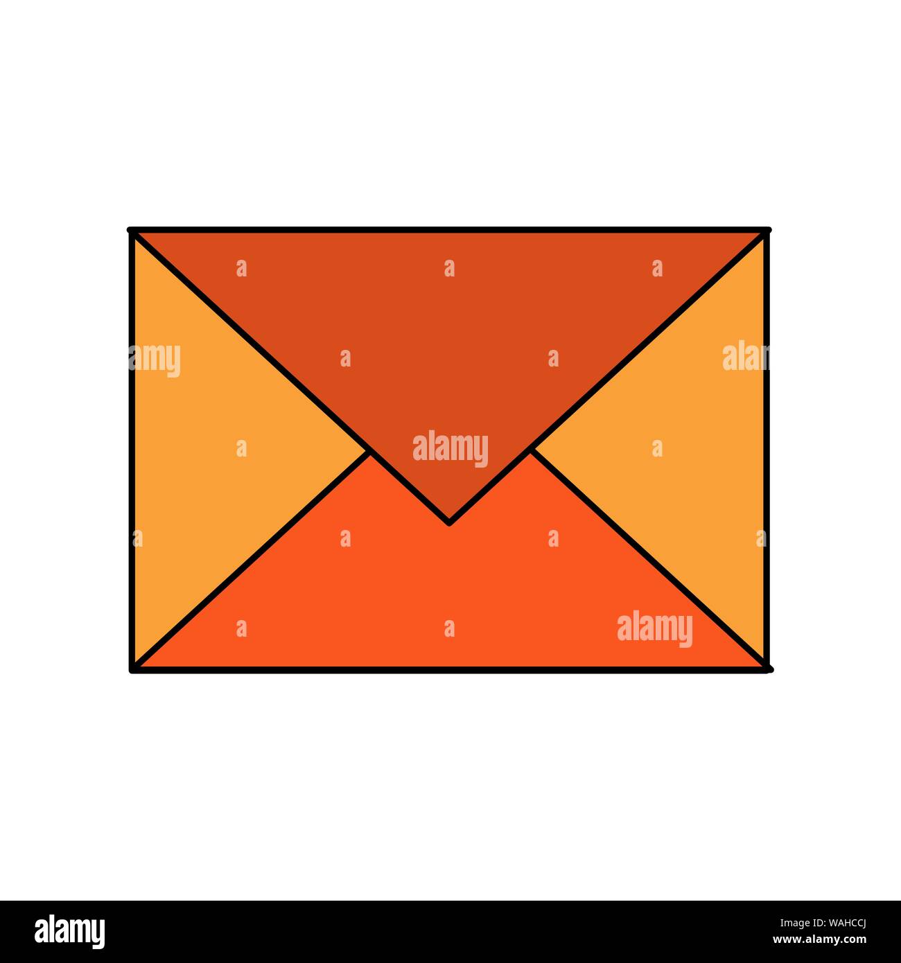 email envelope card sign cartoon Stock Vector Image & Art - Alamy