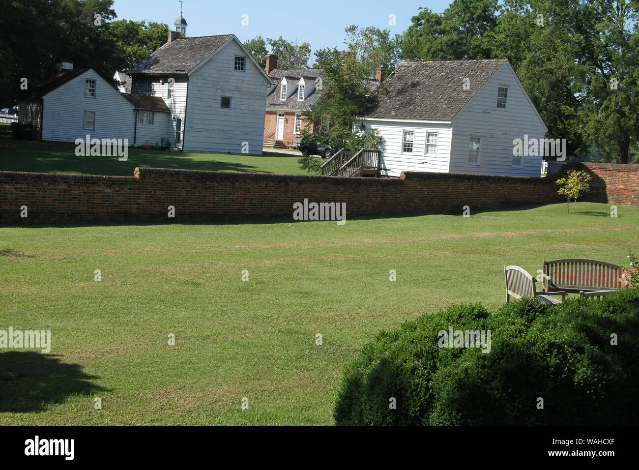 Historical structures in Colonial National Historical Park, in York ...