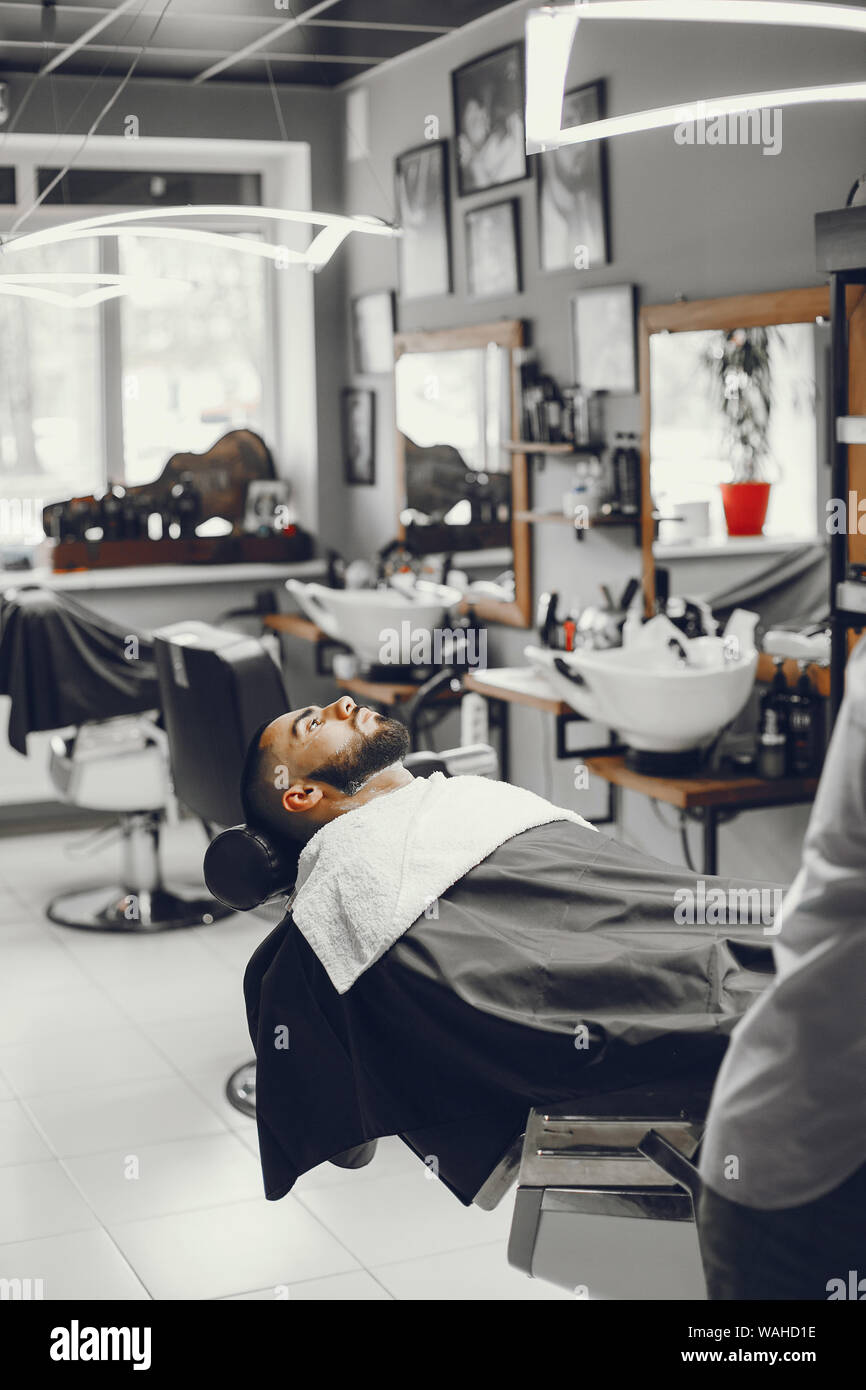 Mans face shaving cuts hi-res stock photography and images - Alamy