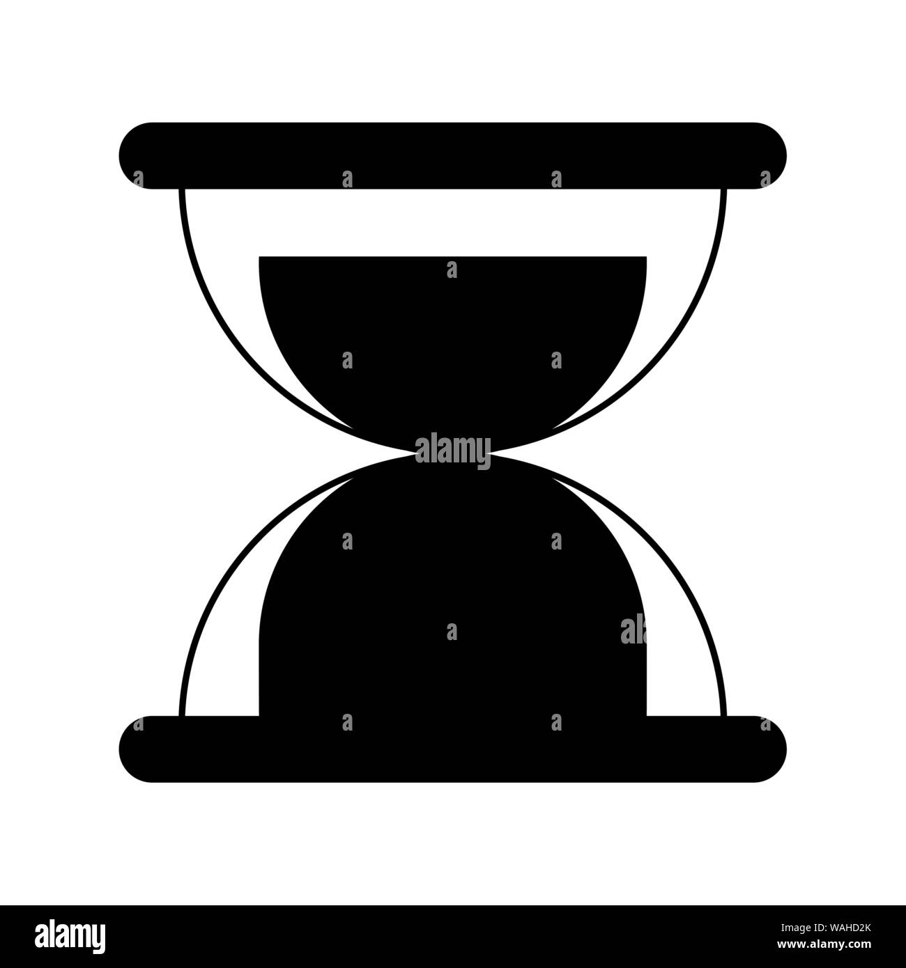 sand glass clock cartoon Stock Vector Image & Art - Alamy