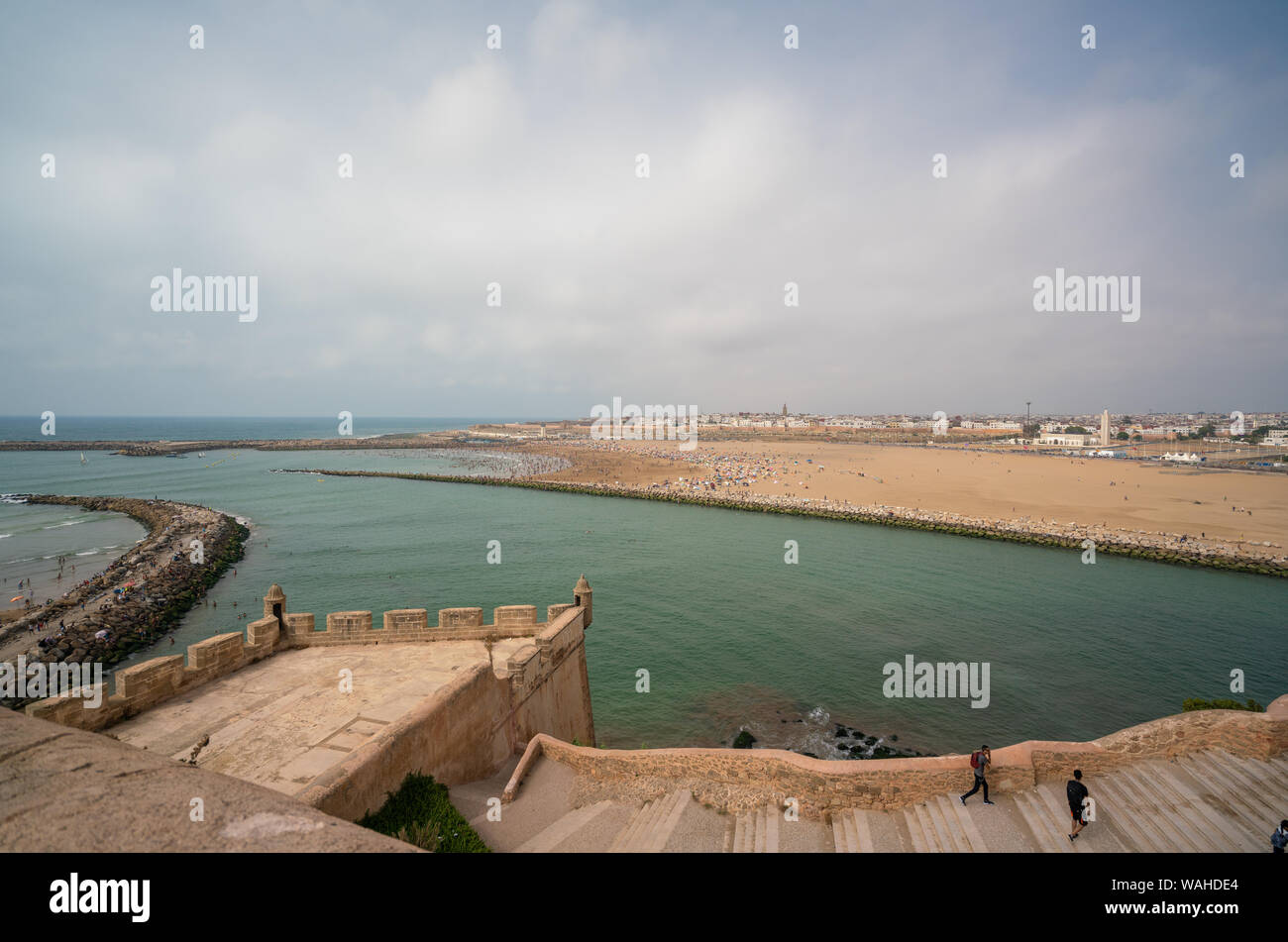 Rabat beach morocco hi-res stock photography and images - Alamy