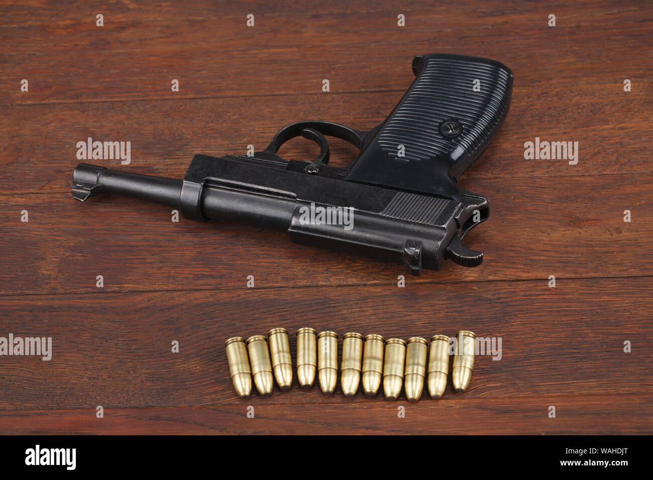 Antique wooden assault weapon hi-res stock photography and images - Alamy