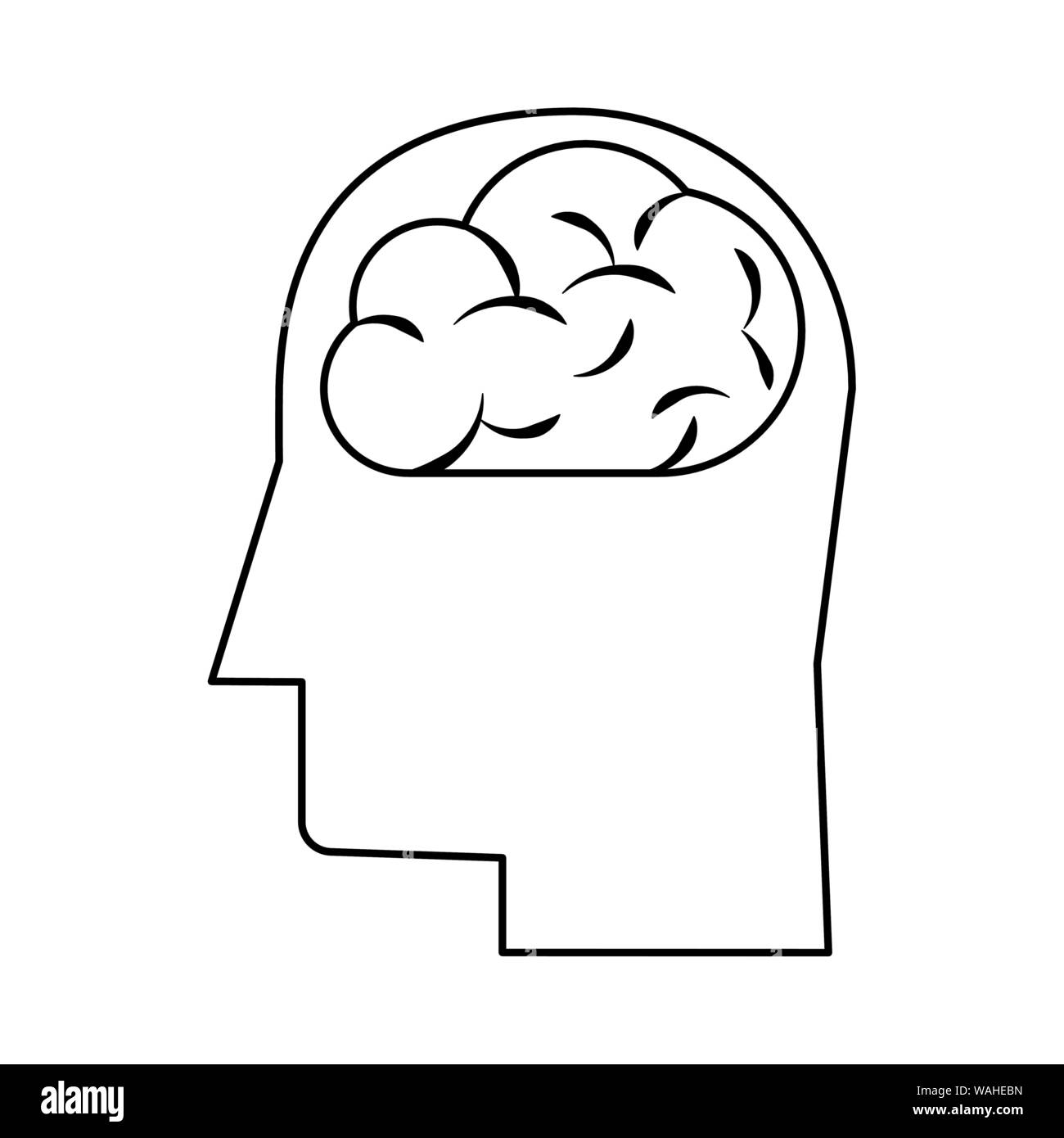 human brain cartoon Stock Vector Image & Art - Alamy