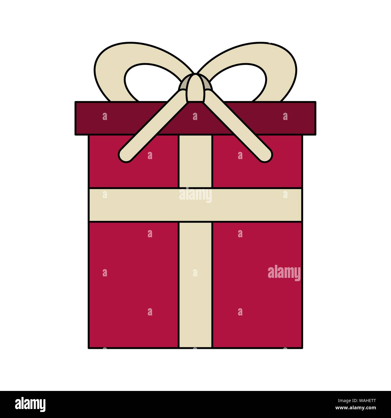 gift present box package cartoon Stock Vector Image & Art - Alamy
