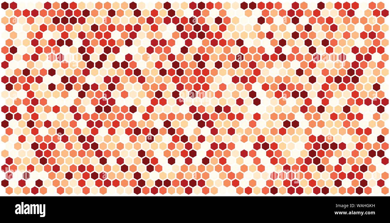 Hexagon grid background texture pattern colorful . Honeycomb vector ...