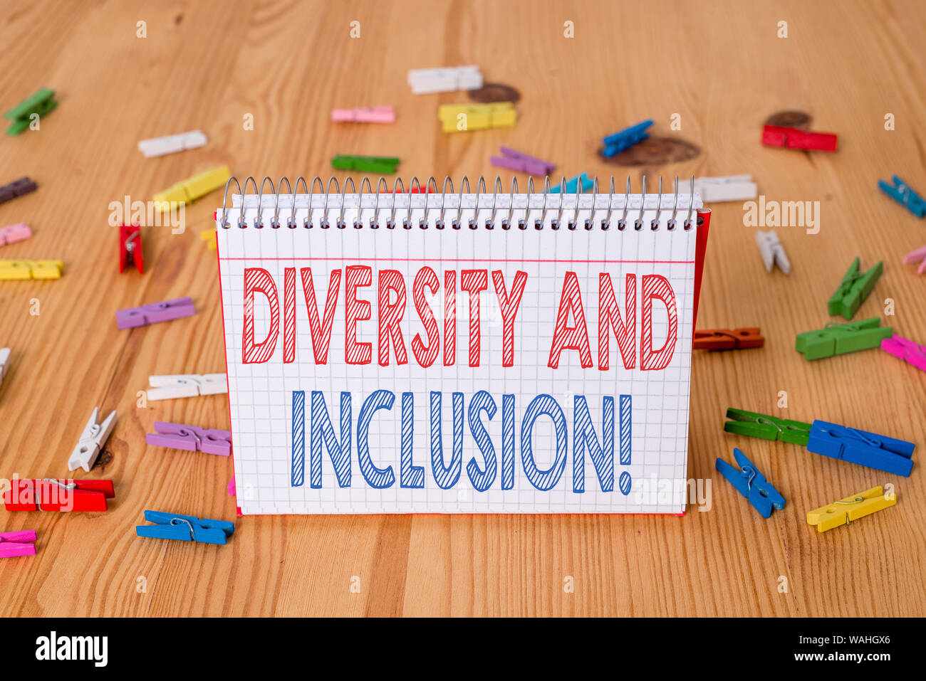 Handwriting text writing Diversity And Inclusion. Conceptual photo ...