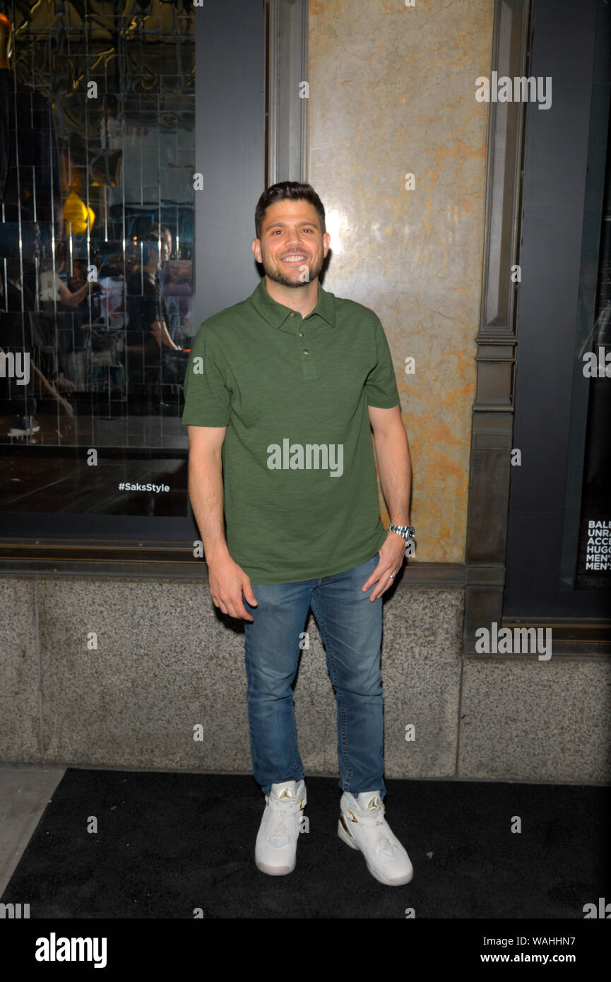 NEW YORK, NY - AUGUST 19: Actor Jerry Ferrara attends as Saks Fifth ...