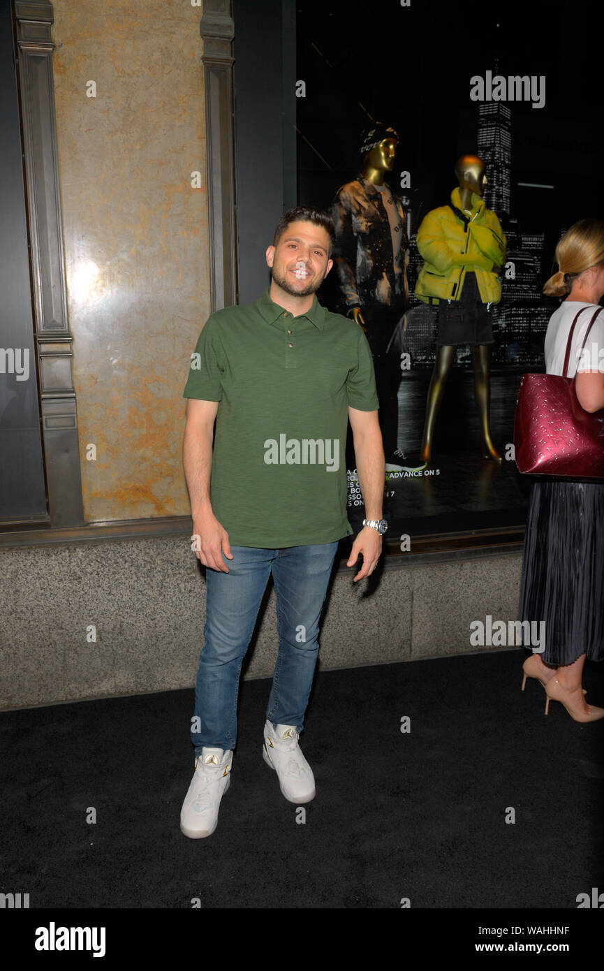 NEW YORK, NY - AUGUST 19: Actor Jerry Ferrara attends as Saks Fifth ...