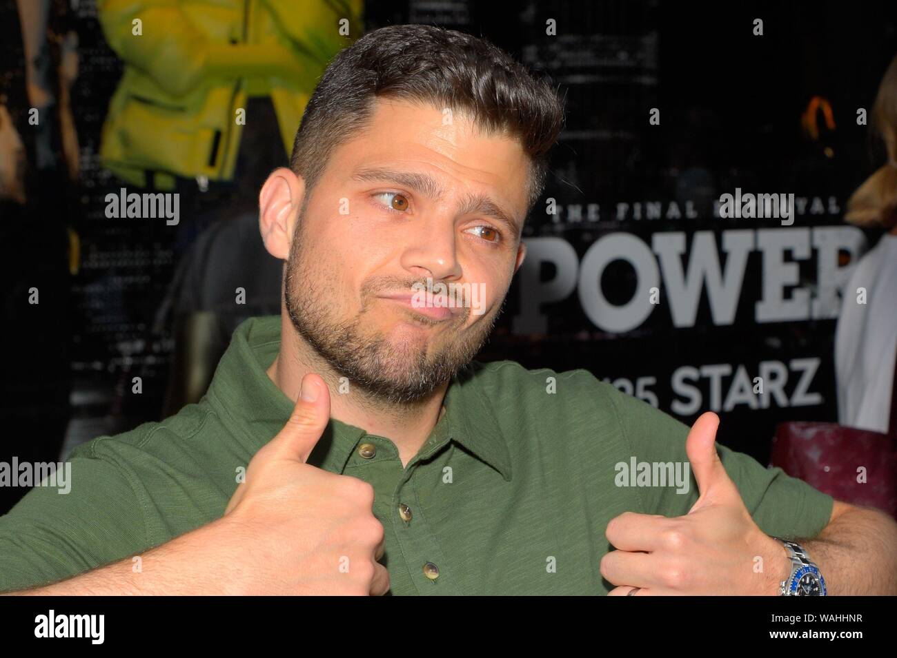 NEW YORK, NY - AUGUST 19: Actor Jerry Ferrara attends as Saks Fifth ...