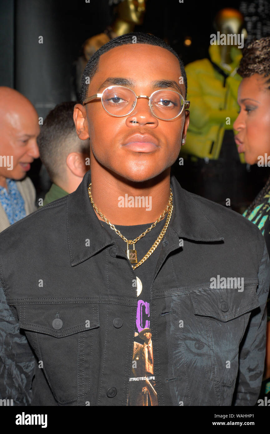 NEW YORK, NY - AUGUST 19: Actor Michael Rainey Jr. attends as Saks ...