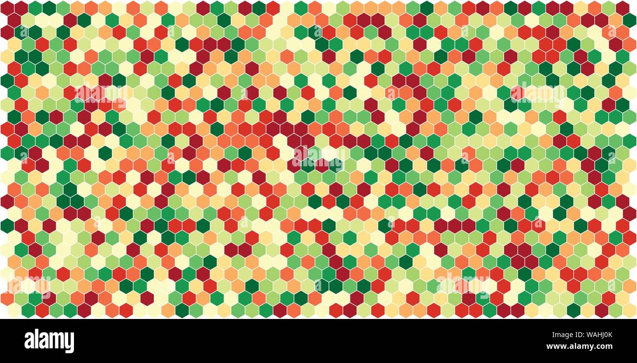 Hexagon grid background texture pattern colorful . Honeycomb vector ...