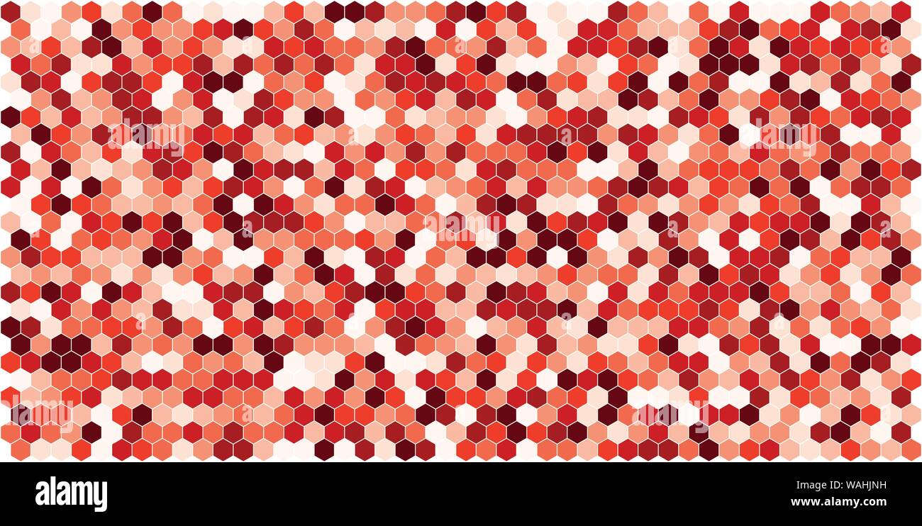 Hexagon grid background texture pattern colorful . Honeycomb vector background. Isometric ...