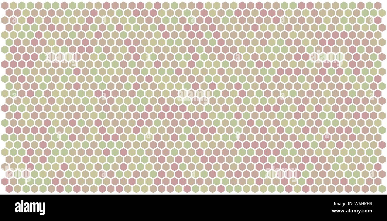 Hexagon grid background texture pattern colorful . Honeycomb vector ...