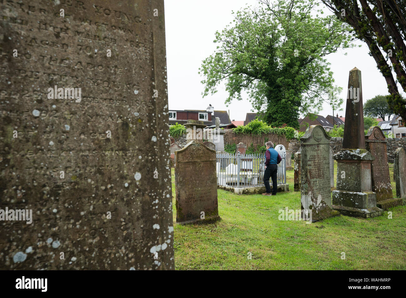 Reading old cemetery hi-res stock photography and images - Alamy