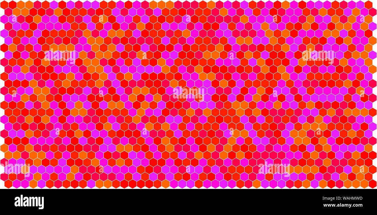 Hexagon grid background texture pattern colorful . Honeycomb vector ...