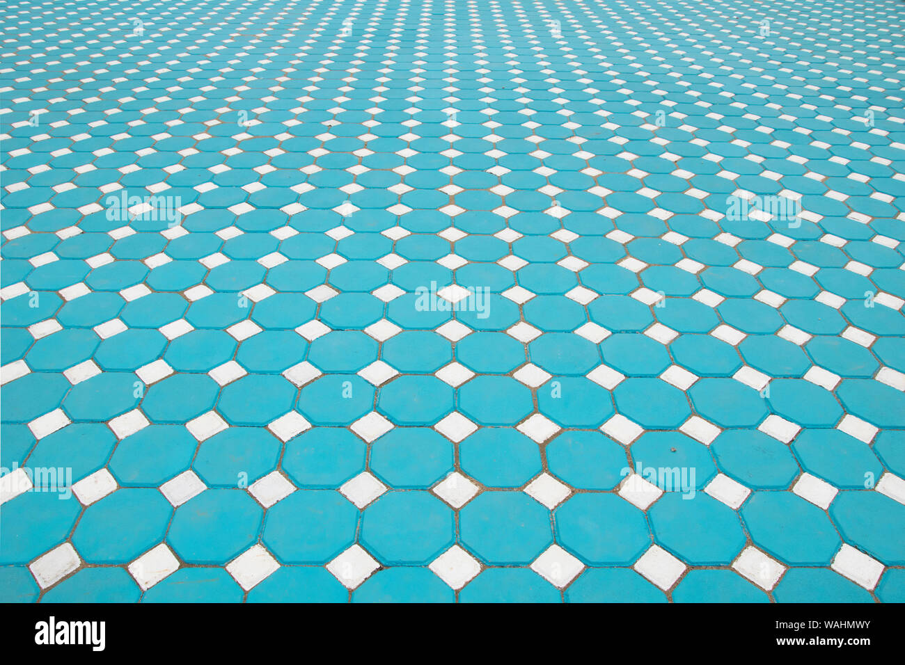 Blue paving slabs,patterned paving tiles, cement brick floor background ...